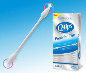 Q-tips Precision Tips: A Classic Product Reinvented - Romy Raves